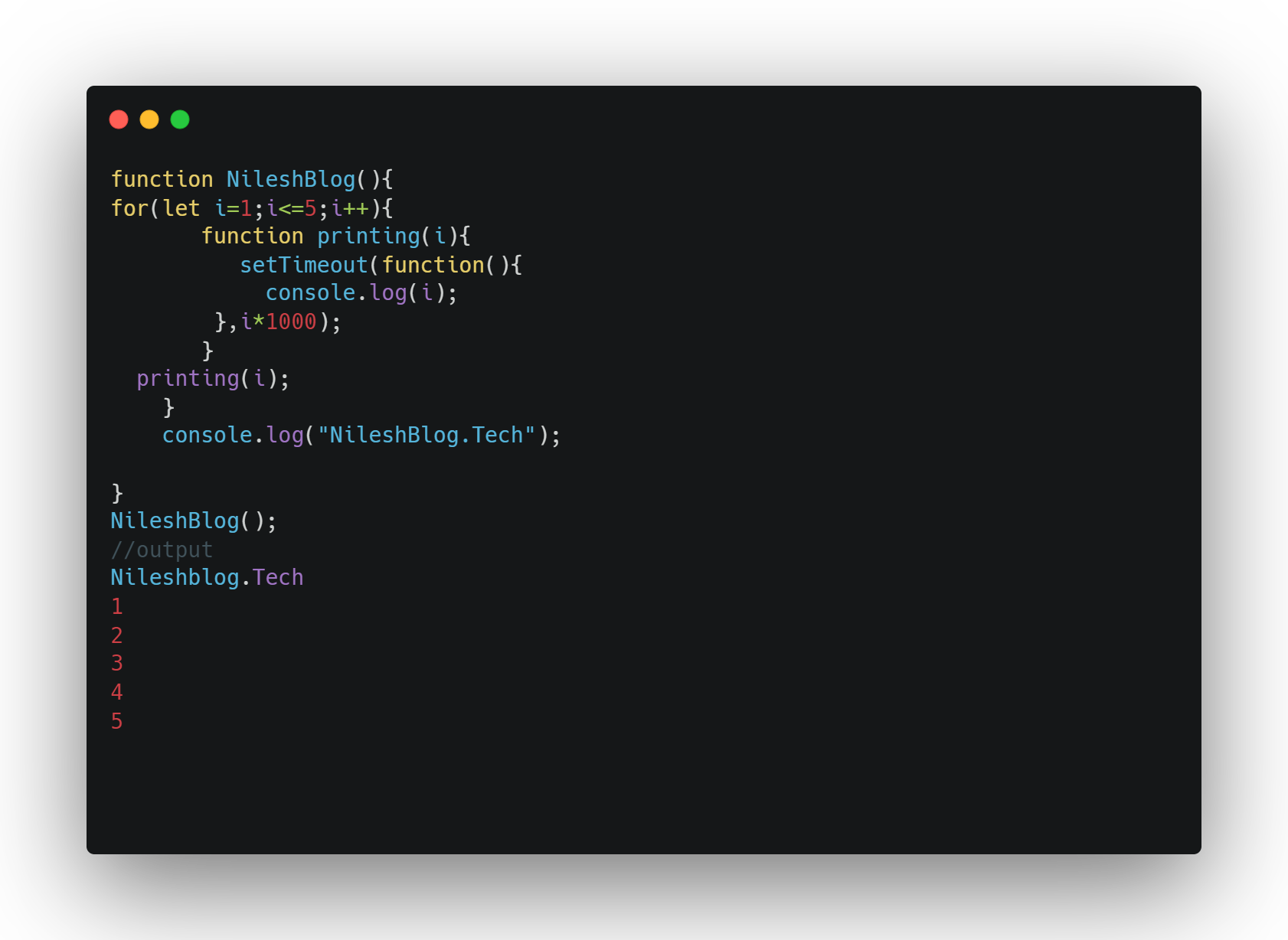 Most Aksed Interview Javascript Question Closure Nileshblog Tech